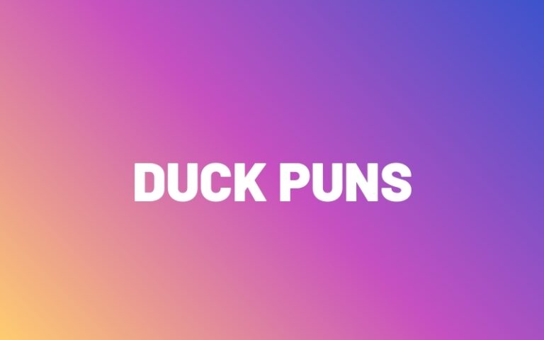 150+ Funny and Humorous Duck Puns - House Of Puns