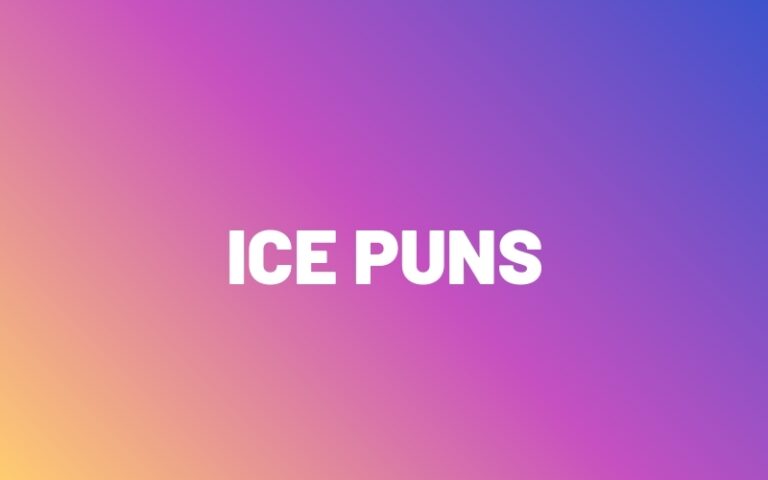 150+ Funny and Humorous Ice Puns - House Of Puns