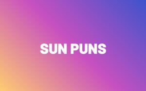 150+ Funny and Humorous Sun Puns - House Of Puns